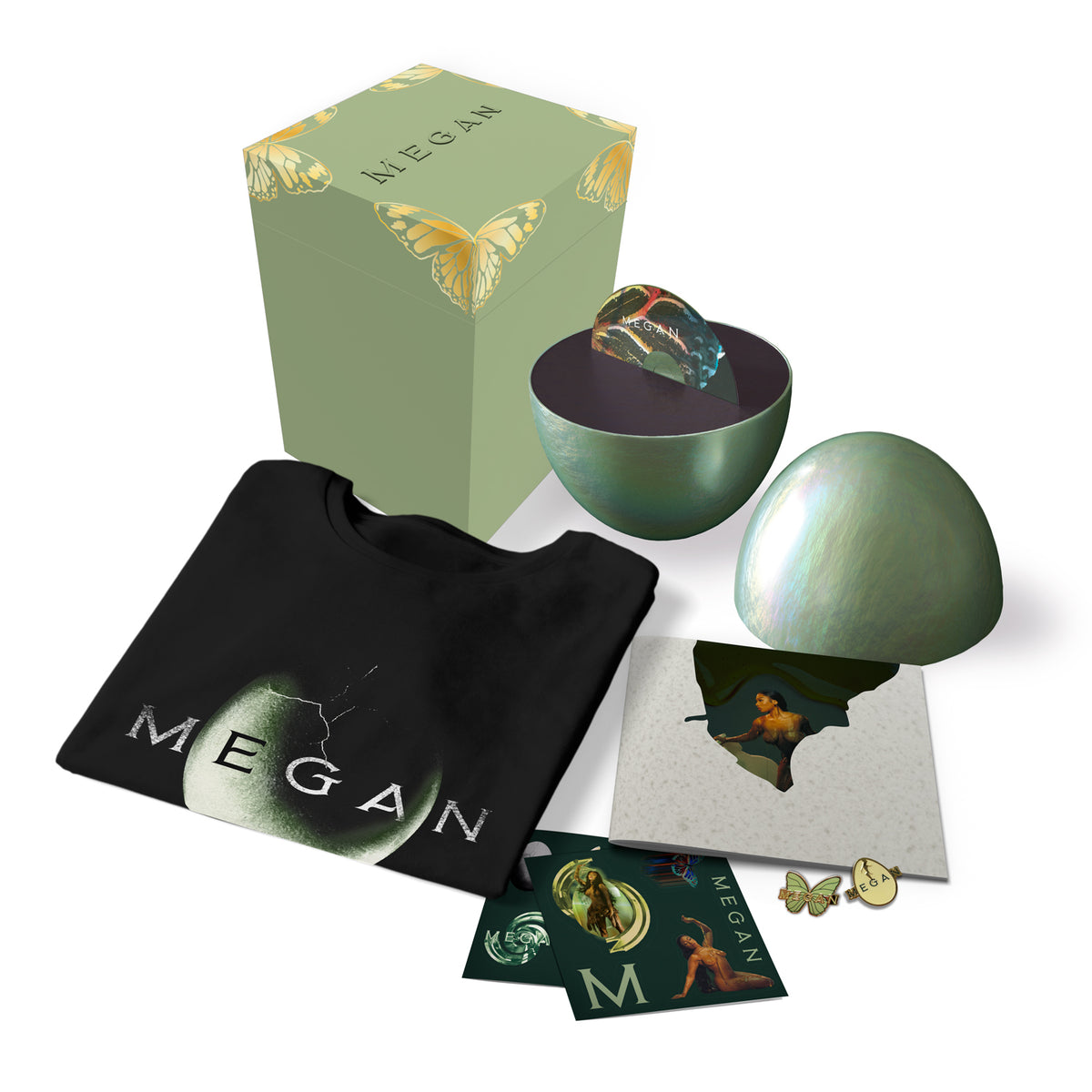 MEGAN DELUXE EGG BOXSET - (GREEN PEARLESCENT) – Megan Thee Stallion